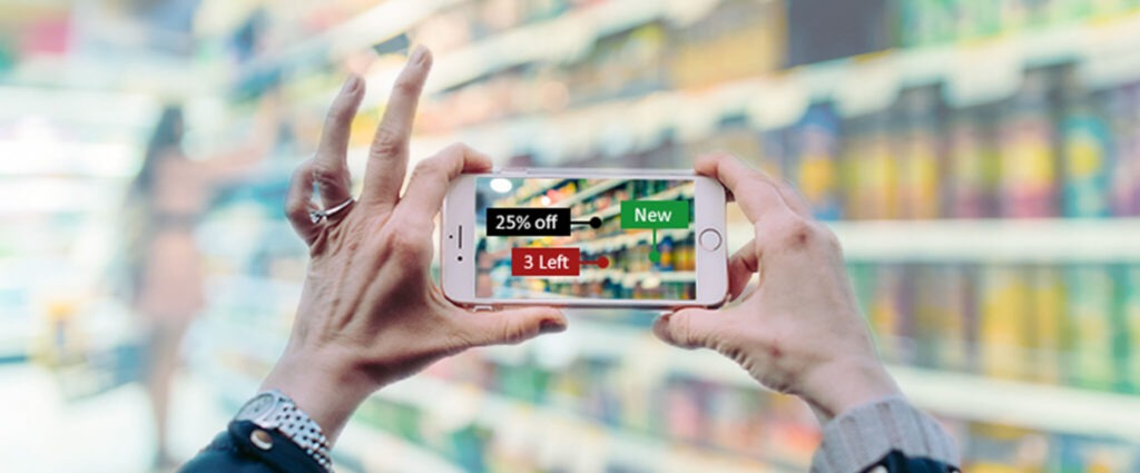 Augmented Reality Grocery Shopping - Retail Space Solutions